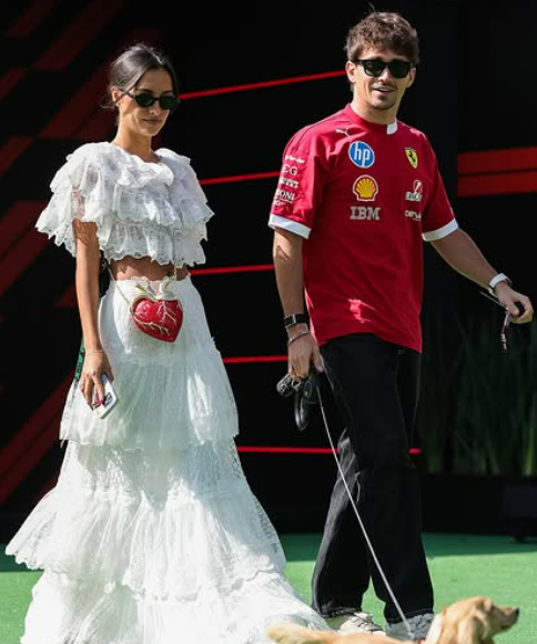 Charles Leclerc Engaged to Alexandra Saint-Mleux | Ferrari F1 Star’s ...